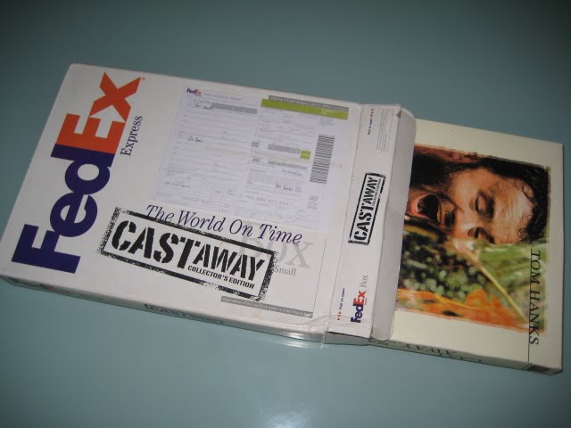 NUNO DVD COLLECTION: Cast Away FedEx Box (Malaysia R3)