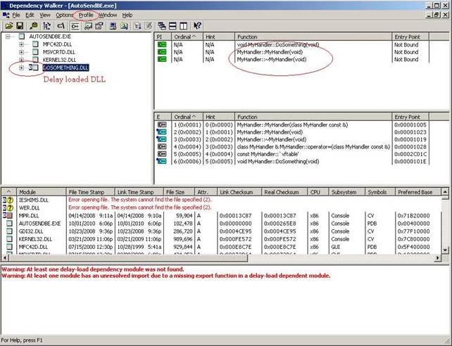 Technical Tips: Dependency Walker