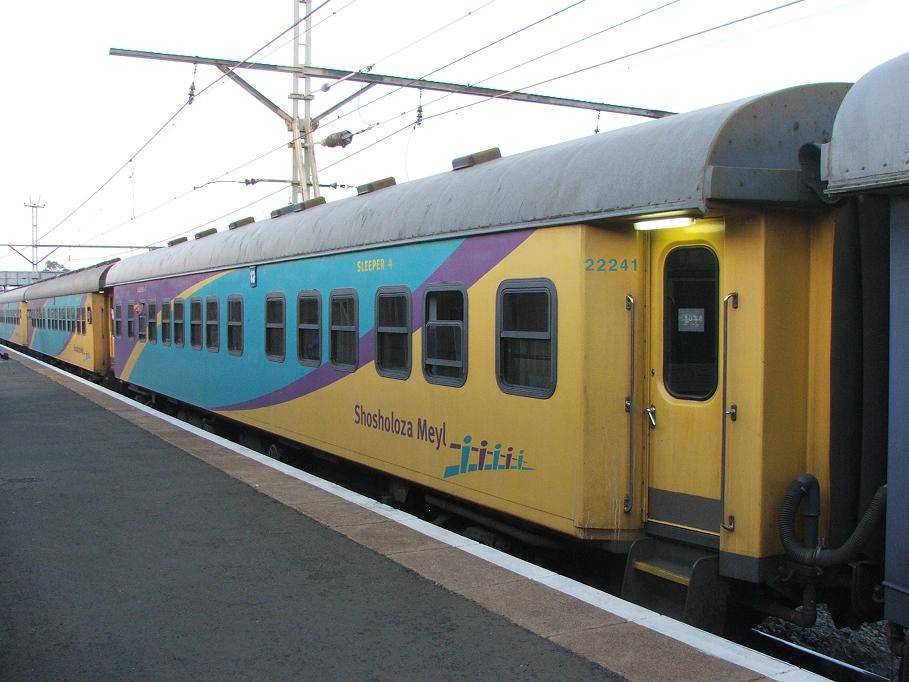 SAR CONNECTA: Shosholoza Meyl - Germiston Station (Sunday 19th ...