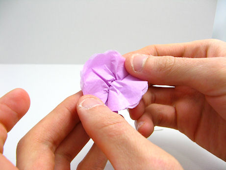 Playing with Paper: Paper flower tutorial