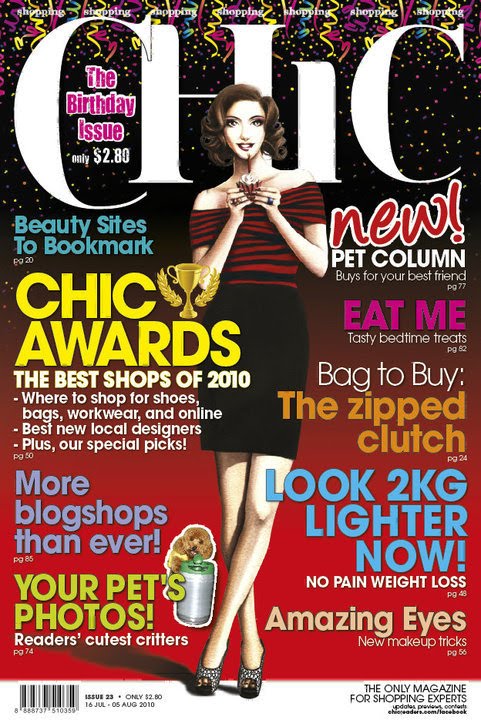 ilovechalk journal: We're featured in CHIC Magazine!