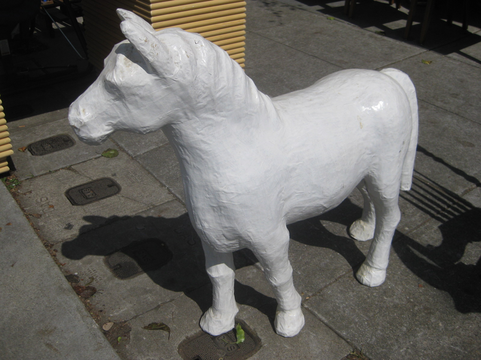 UHURU FURNITURE COLLECTIBLES SOLD Paper Mache Horse 20 UHURU FURNITURE COLLECTIBLES SOLD Paper Mache Horse 20