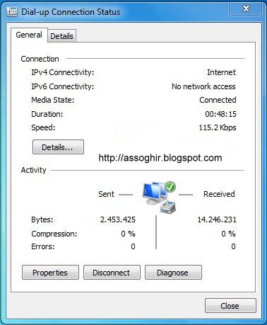 Hifid Septayadi: set up koneksi windows 7