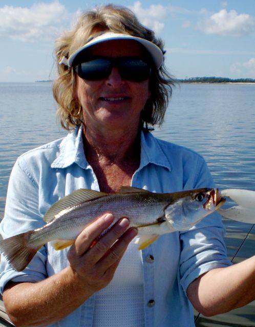 Fish Hard Lowcountry: 60 Year Old Catches Sand Trout!