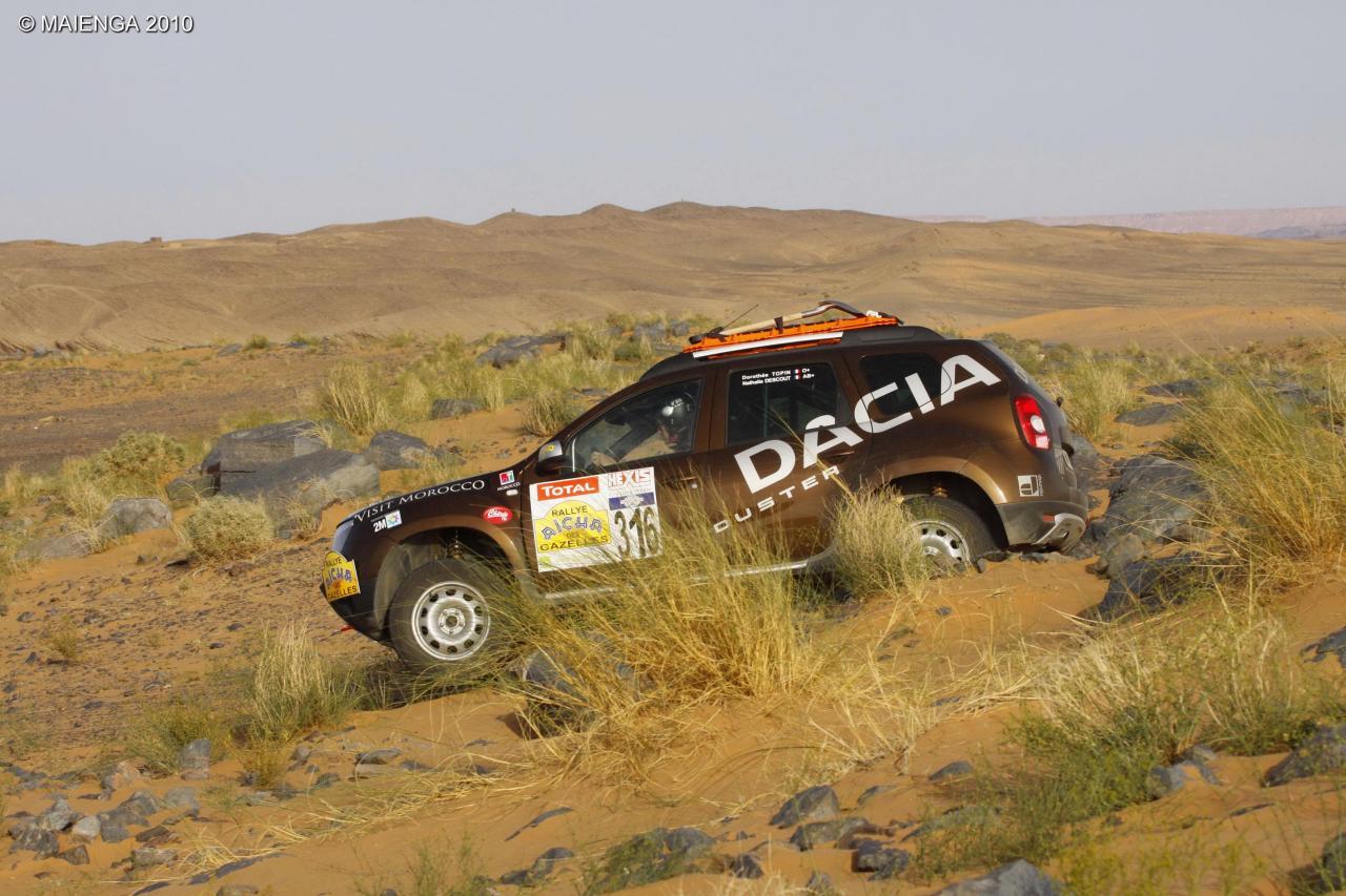 Revista Coche: El Dacia Duster gana el rally Aicha Des Gazelles