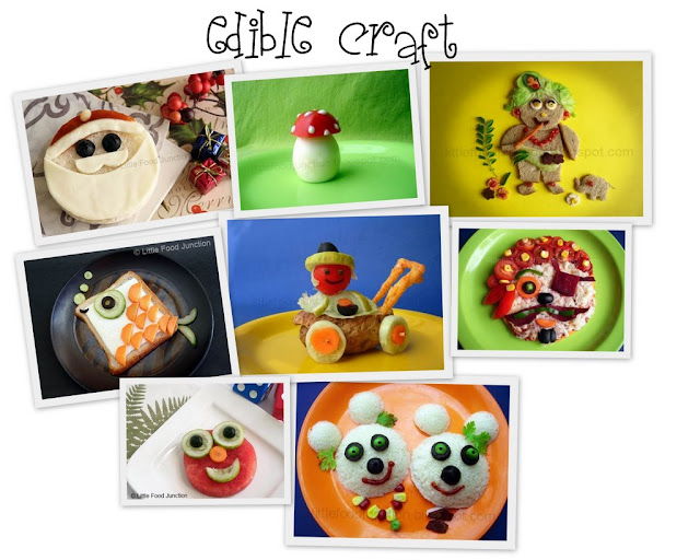 Edible Crafts - Little Food Junction - Artsy Craftsy Mom