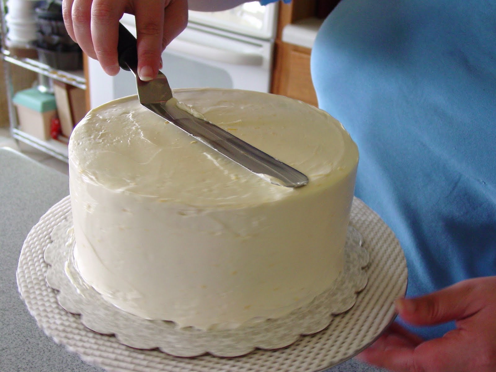 Lick The Bowl Good: How To Frost A Layer Cake
