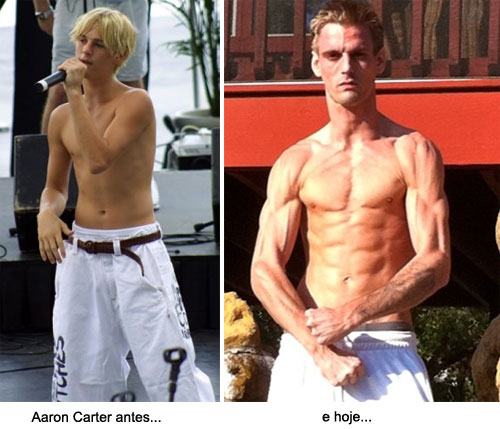 As Lokas Baphonicas: Aaron Carter o Fortão.