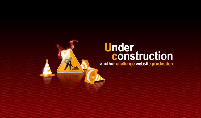 Under Construction Template for websites | My Web Odyssey