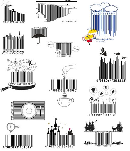 Jaclyn's Blog: Fun Barcode Designs