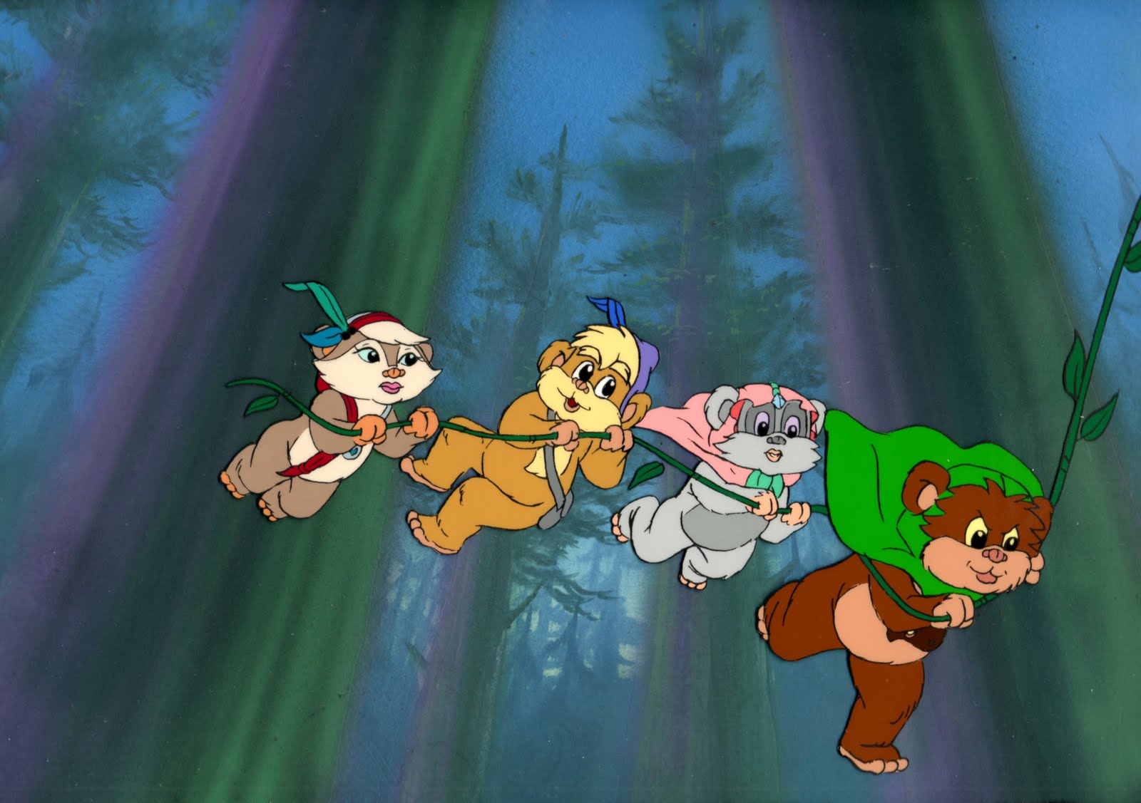 NosukoFrikiShop: EWOKS - NUEVOS CELULOIDES DE STAR WARS.