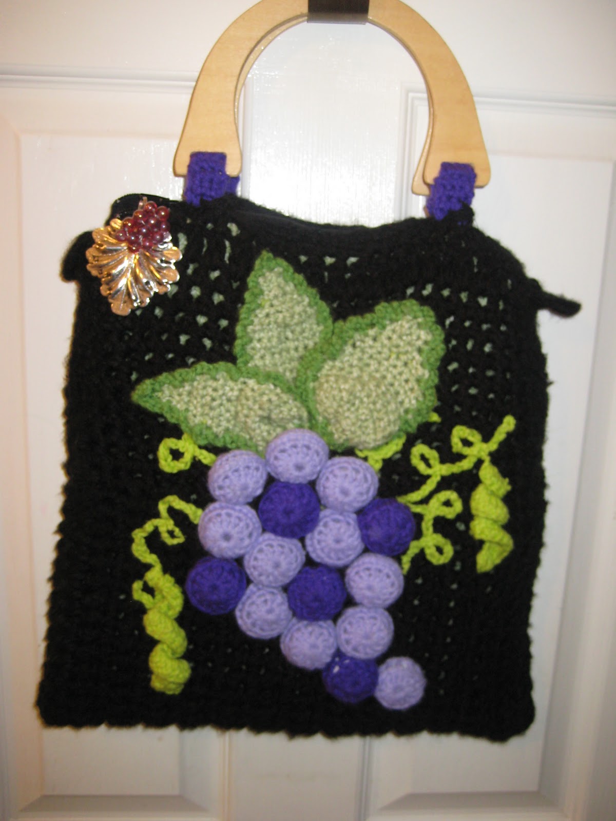Making The Most of Each Day: My Grape Purse!