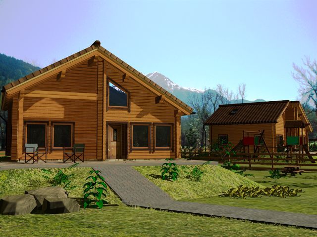 ΞΥΛΙΝΑ ΣΠΙΤΙΑ ΣΤΟ ΚΑΡΠΕΝΗΣΙ