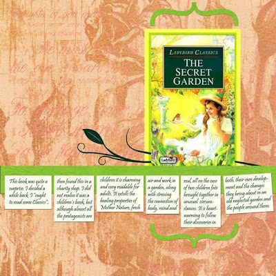 My Book Review Layouts: The Secret Garden