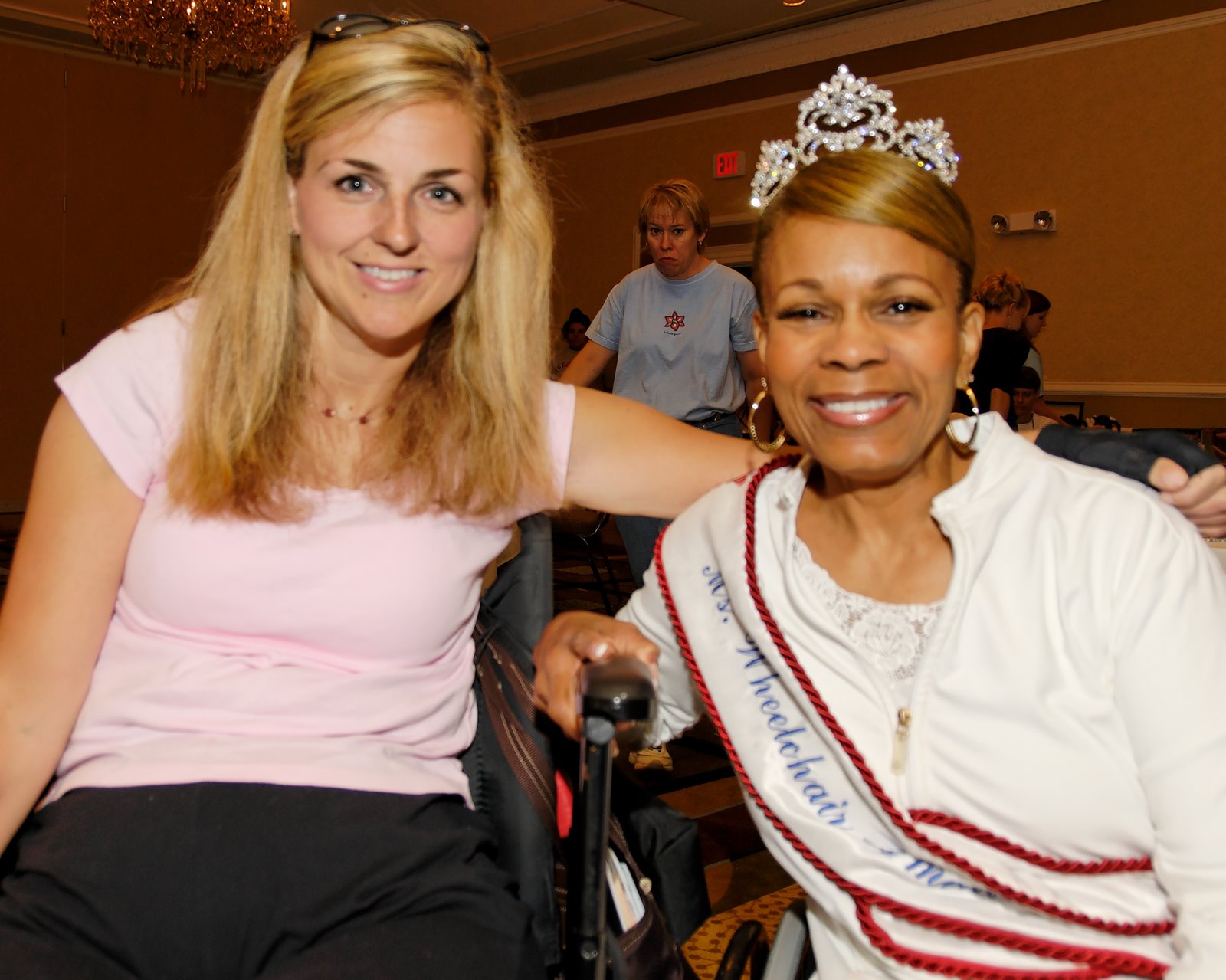 Susan Rotchy Ms Wheelchair California 2007: Alana Wallace say's Goodbye