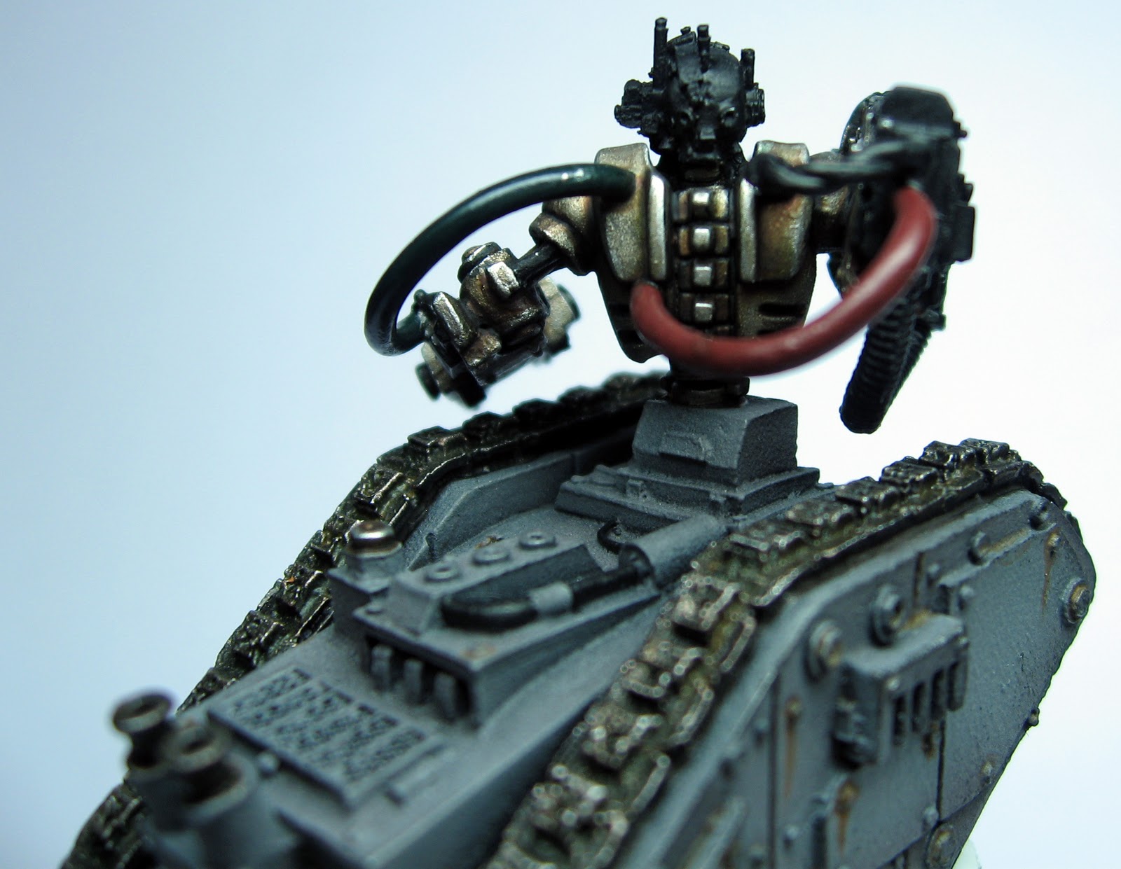 Burned Brush: Gun servitor update - heavy metal