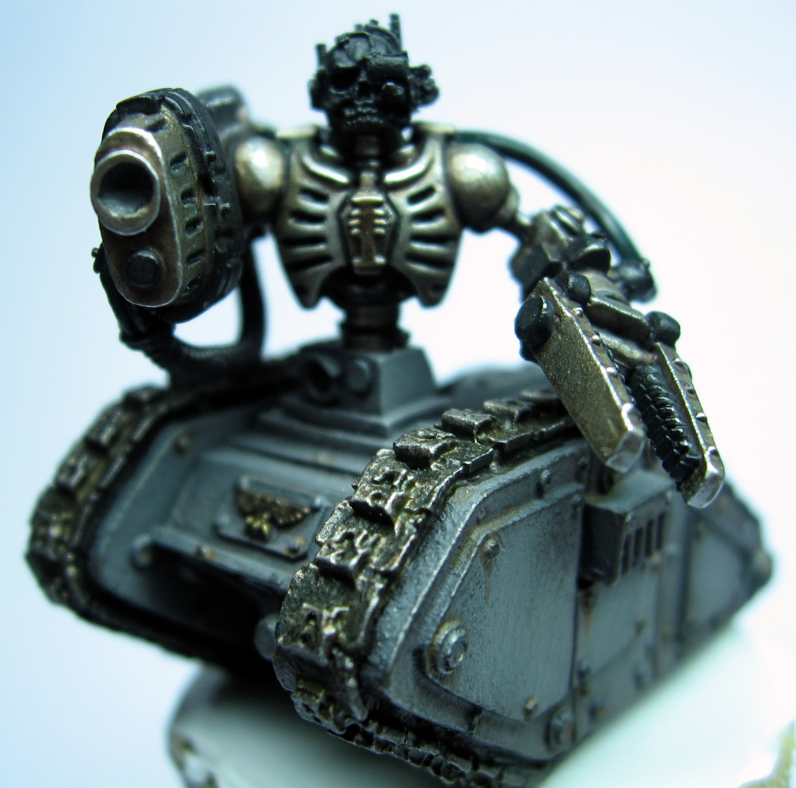 Burned Brush: Gun servitor update - heavy metal