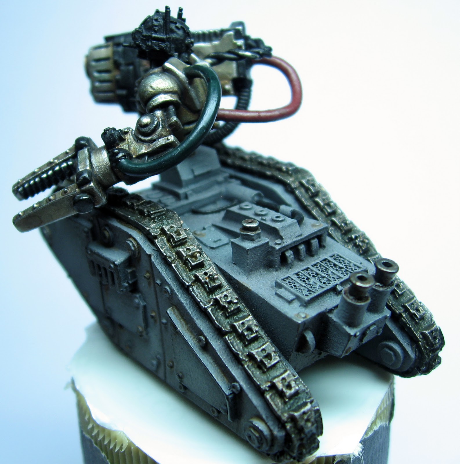 Burned Brush: Gun servitor update - heavy metal