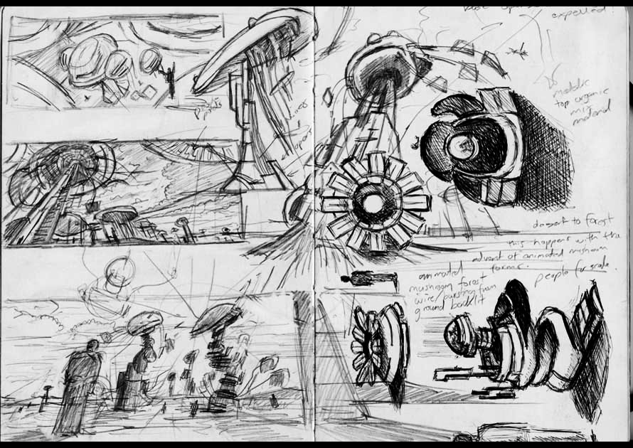 James Bailey Matte Painting/Concept Art: Concept Sketches