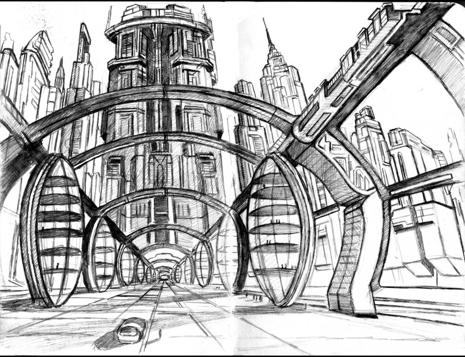 James Bailey Matte Painting/Concept Art: Concept Sketches