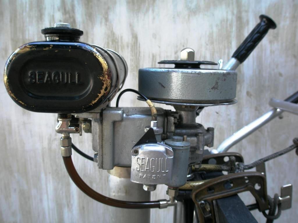 LA PALMA Y EL MAR: MOTORES FUERABORDA BRITISH SEAGULL
