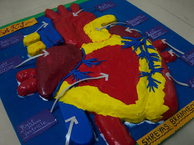 on my board right now...: Heart Clay Model