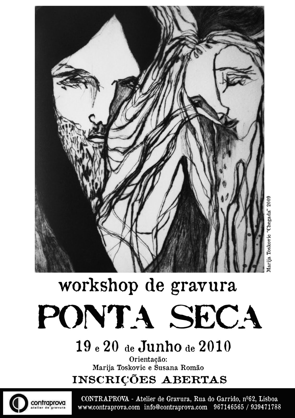 contraprova: Workshop de gravura PONTA SECA