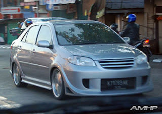 auto modification: Modified Toyota Vios Elegant Style Bodykit