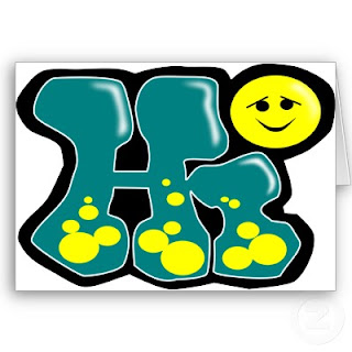 distortclut: Hi Graffiti Alphabet Bubble Style with Green Color