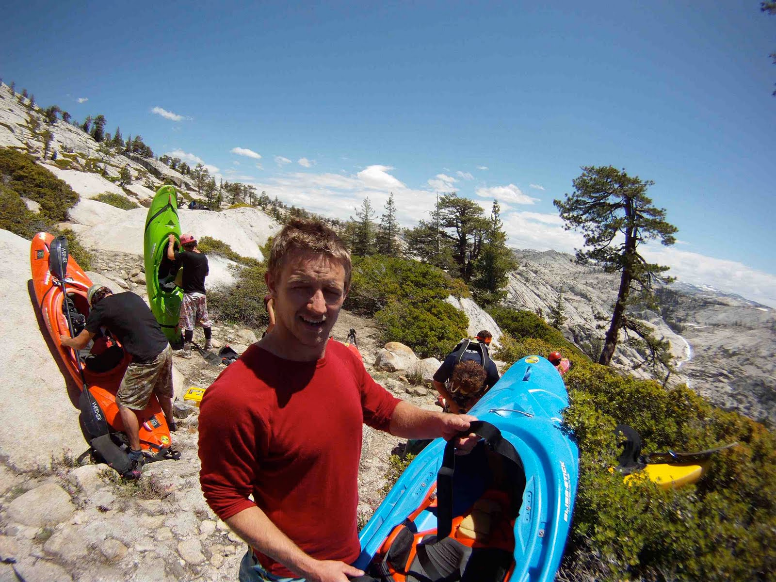 WHITEWATER-KOA: professional shuttle driver and river hiker!