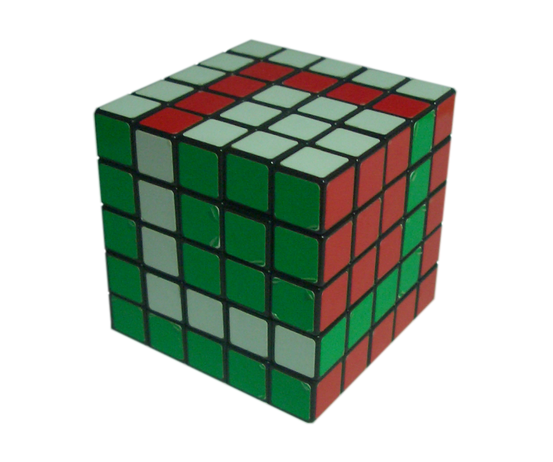 Rubik's Kernel: Patrones 5x5x5