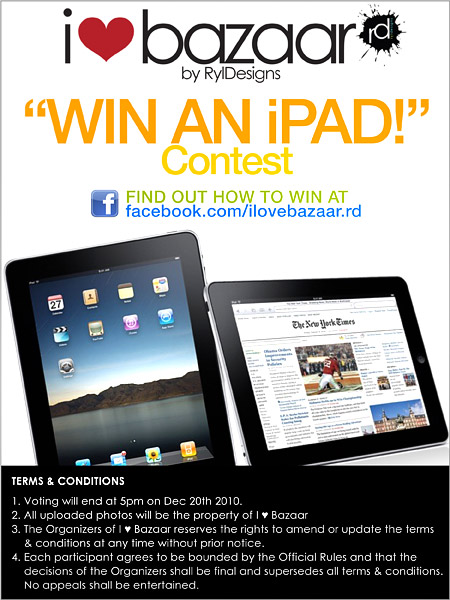 “Win an iPad!” Contest Results | RylDesigns