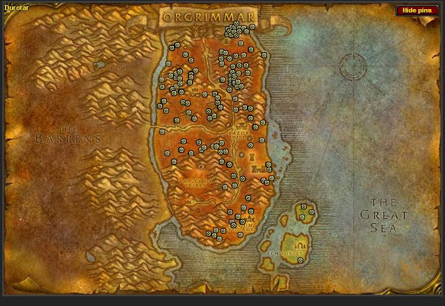 World of Warcraft: This and That: Copper Vein - Durotar