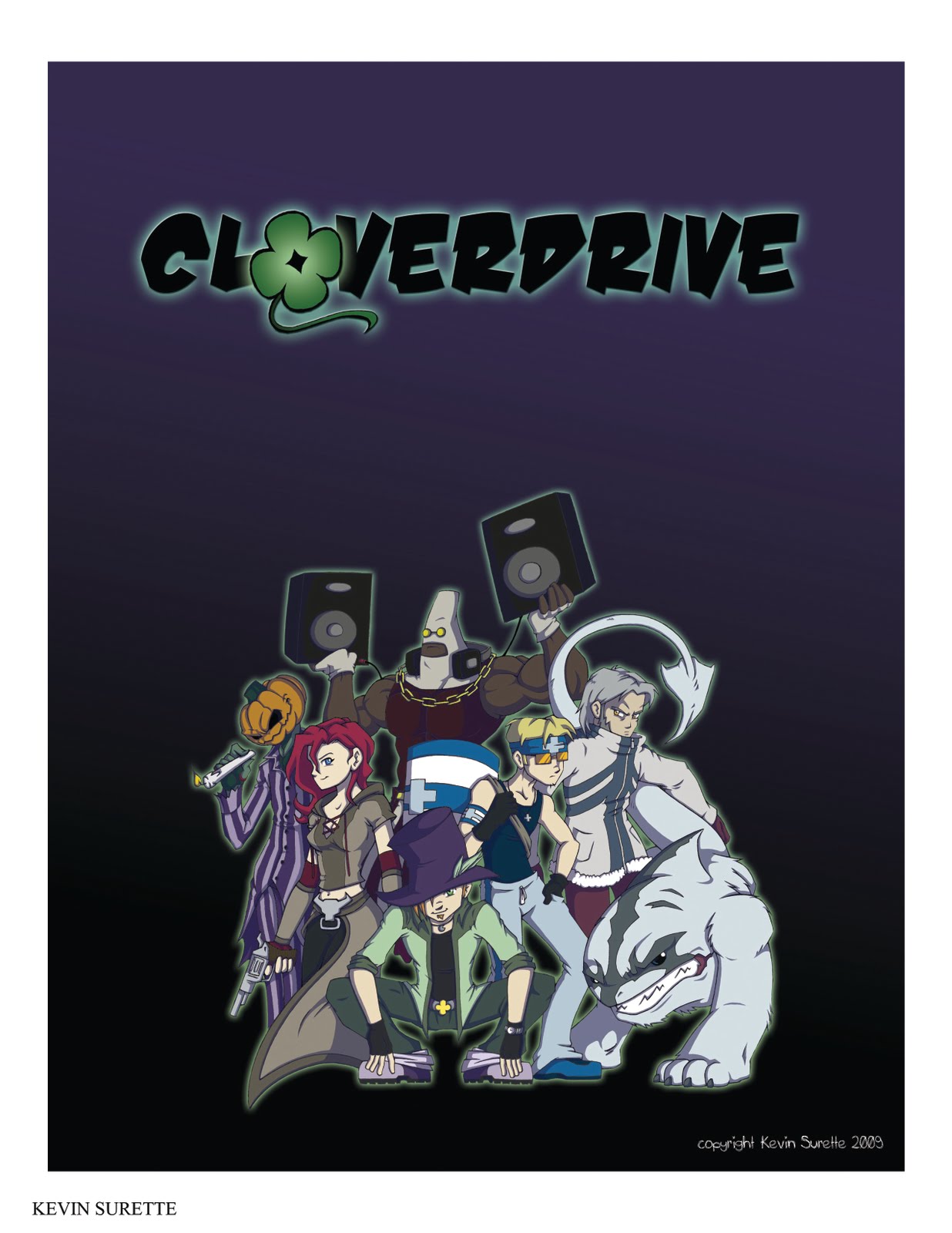 Kevin Surette presents stuff on paper