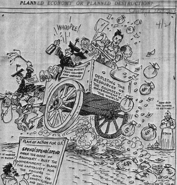 Repeal the 17th Amendment: 1934 Cartoon
