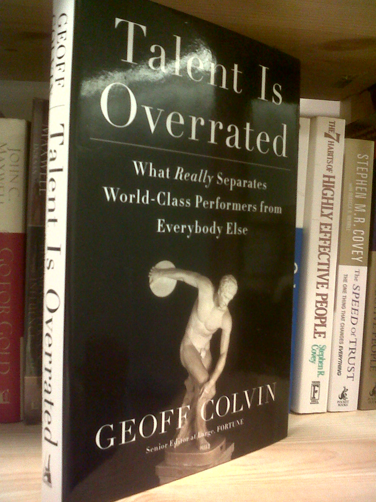 Books Read: Talent Is Overrated: What Really Separates World-Class ...