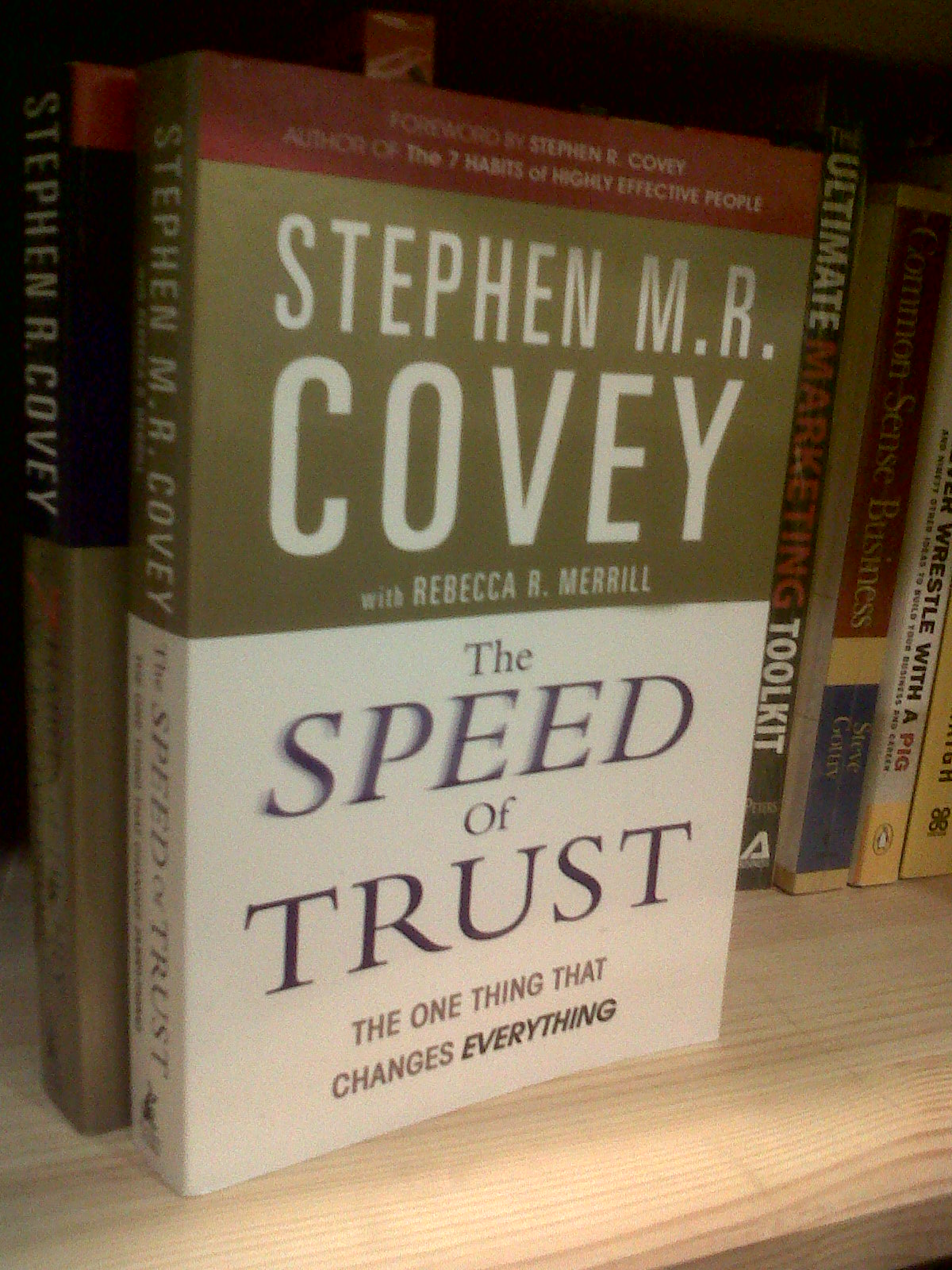 Books Read: The Speed of Trust: The One Thing That Changes Everything ...