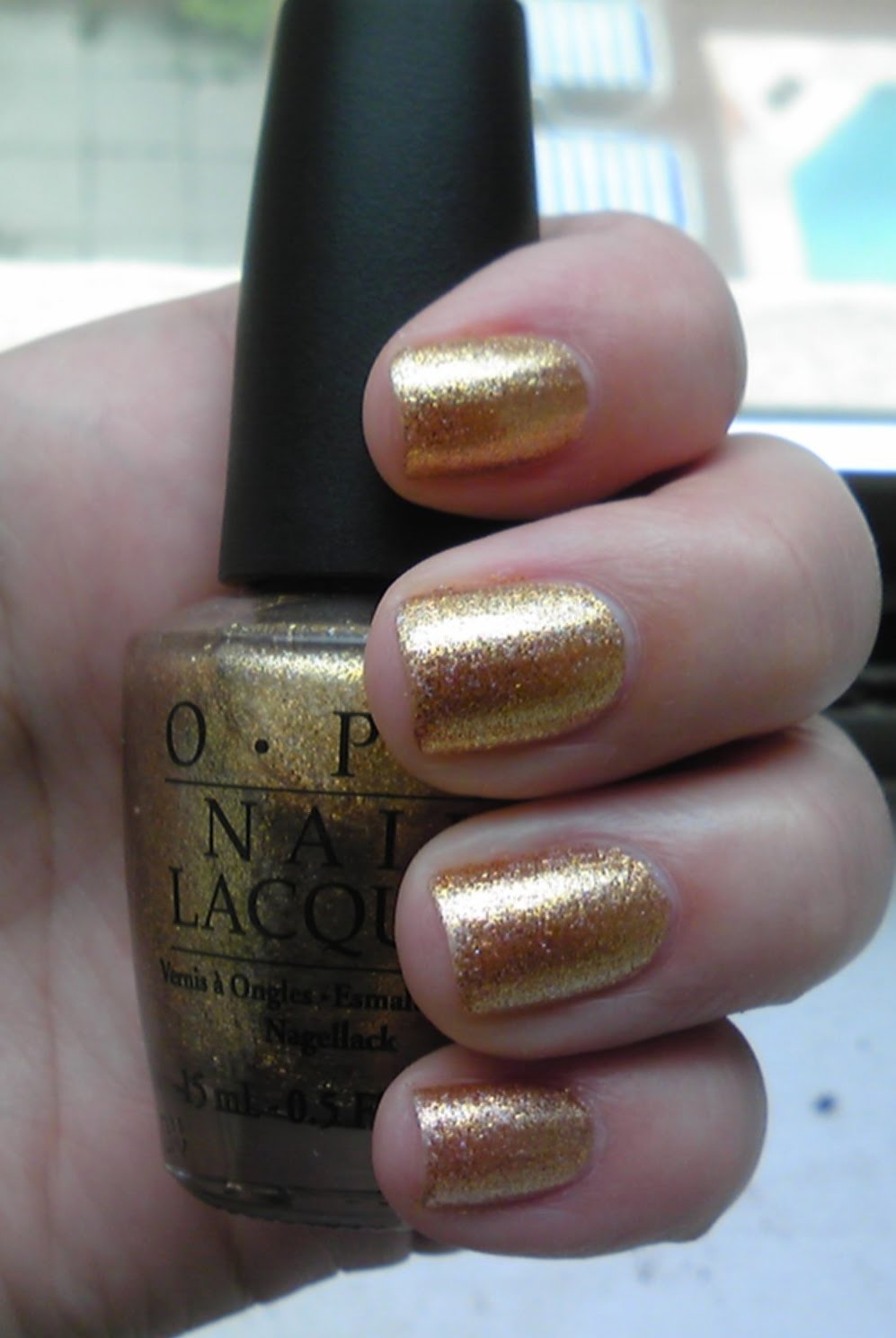 Polish or Perish: Who needs Minx? OPI Dazzled by Gold!!