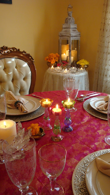 Entertaining From an Ethnic Indian Kitchen: My Deepawali Table