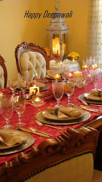 Entertaining From an Ethnic Indian Kitchen: My Deepawali Table