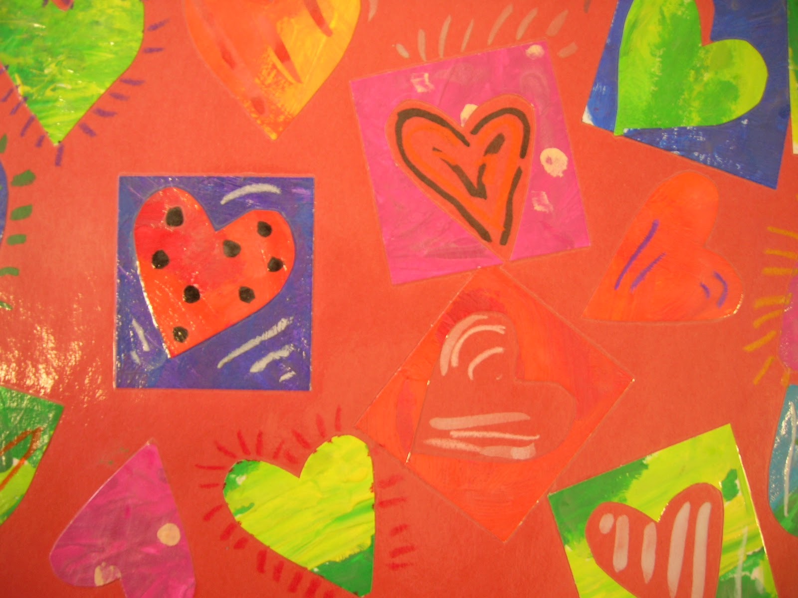 The Elementary Art Room!: Jim Dine Hearts
