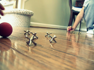Playing Jacks - Totus Tuus Family & Catholic Homeschool