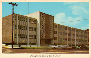 Vintage Chrome Postcards: Montgomery County Court House