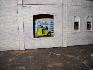 HO scale brewery detailing