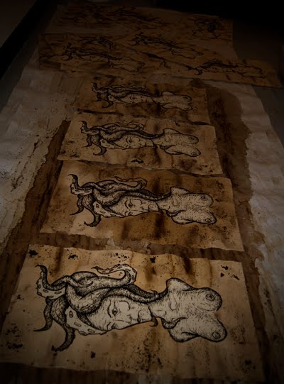 CHRONICLES OF STUFF: In process... Untitled Portrait of a Cecaelian ...