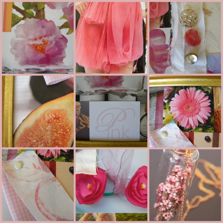 homework: The Inspiration Board: in the pink