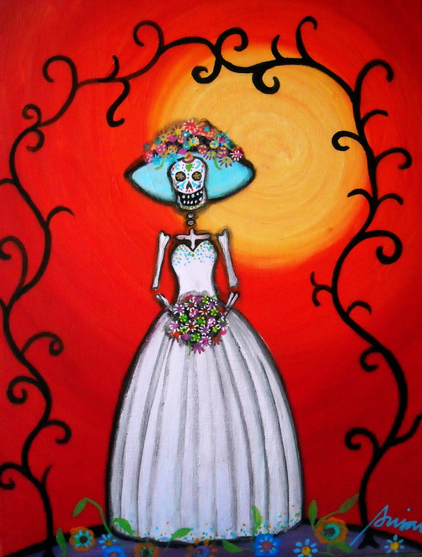 Gallery of Modern Folk Artist Pristine Cartera-Turkus: LADY CATRINA