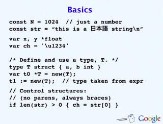 Share the knowledge: "GO" :: Google Programming Language