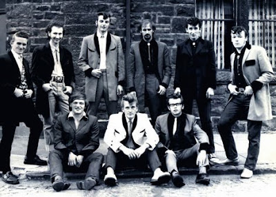 We are lonely: teddy boy look