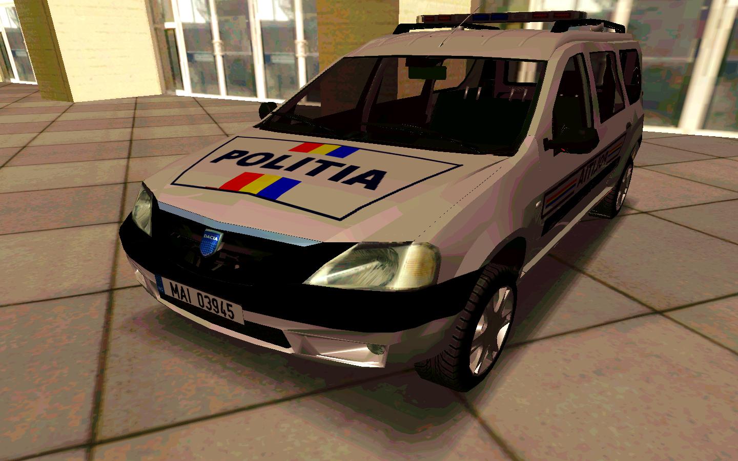 SmArT ZoNe: Dacia Logan MCV Politia Romana